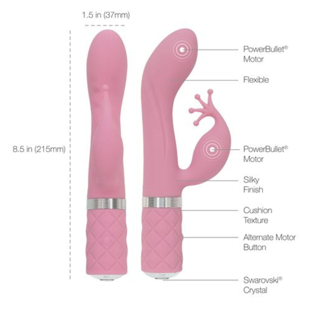 Pillow Talk Kinky Rabbit Vibrator Allure Sensuality Emporium